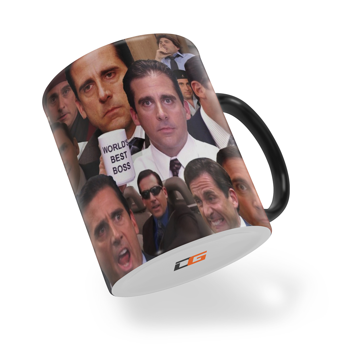 Caneca Mágica The Office Serie Michael Scott Best Boss Frases Faces ...