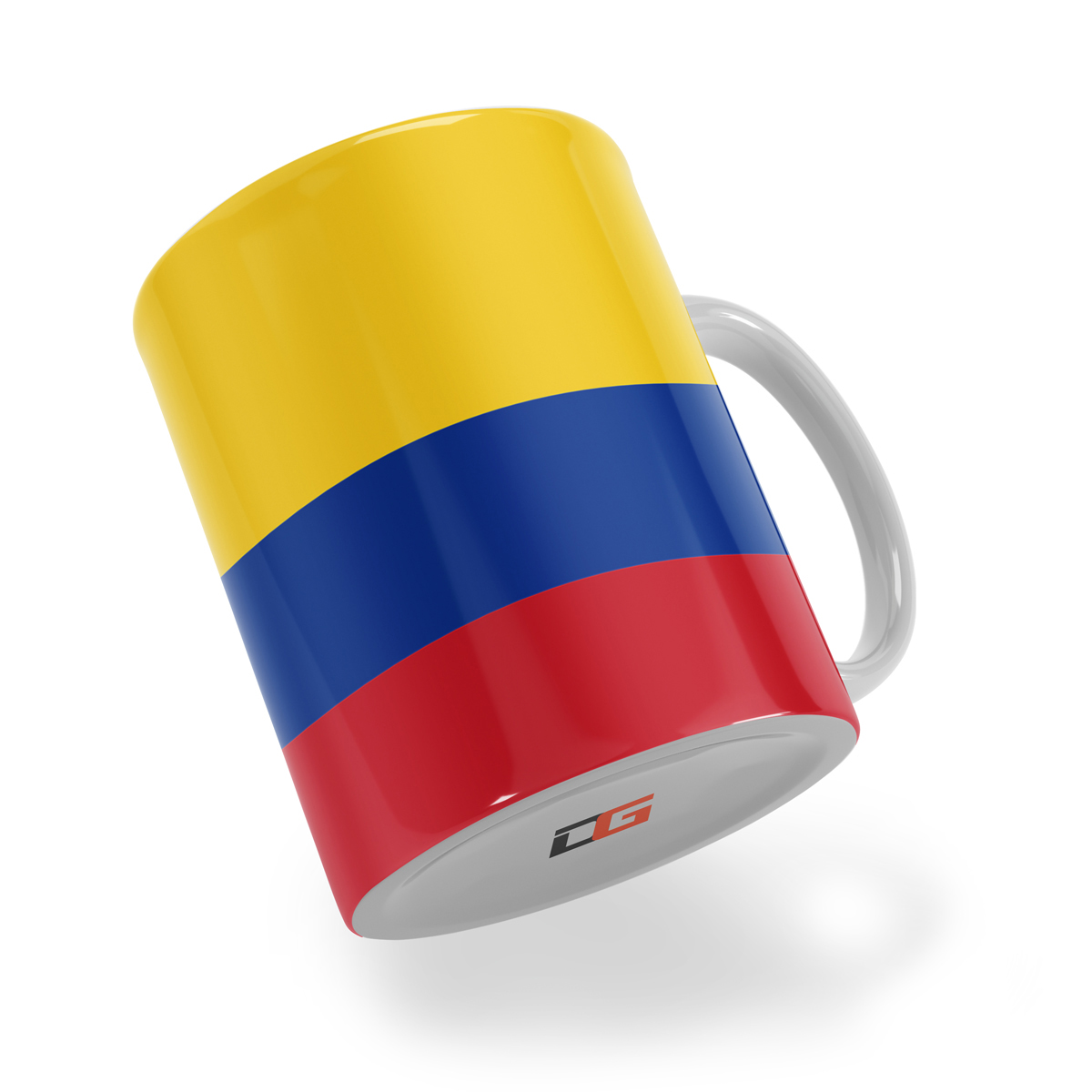 🎉Caneca Bandeira da Colômbia País | Decora Geek - Decora Geek