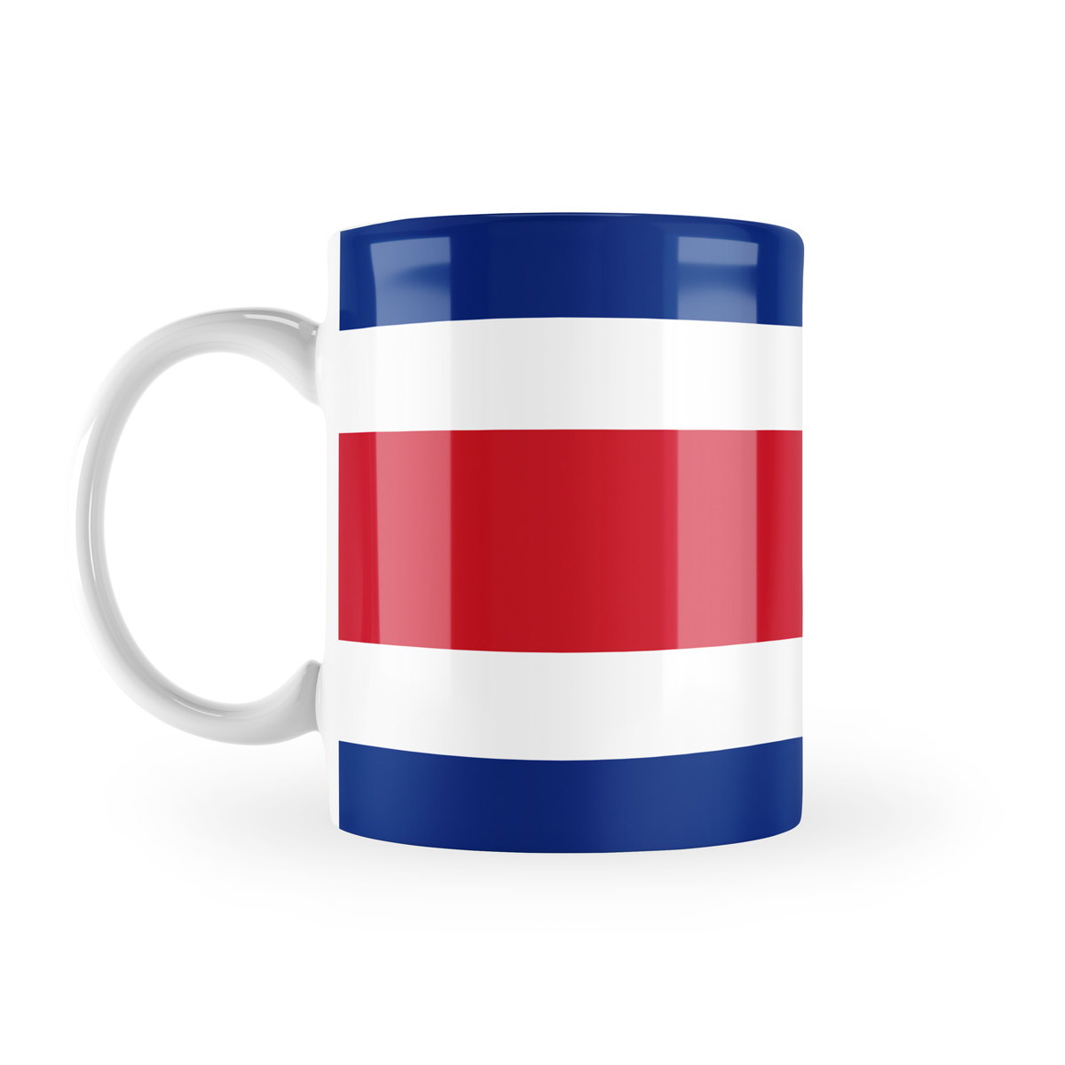 ⭐Caneca Bandeira da Costa Rica País | Decora Geek - Decora Geek