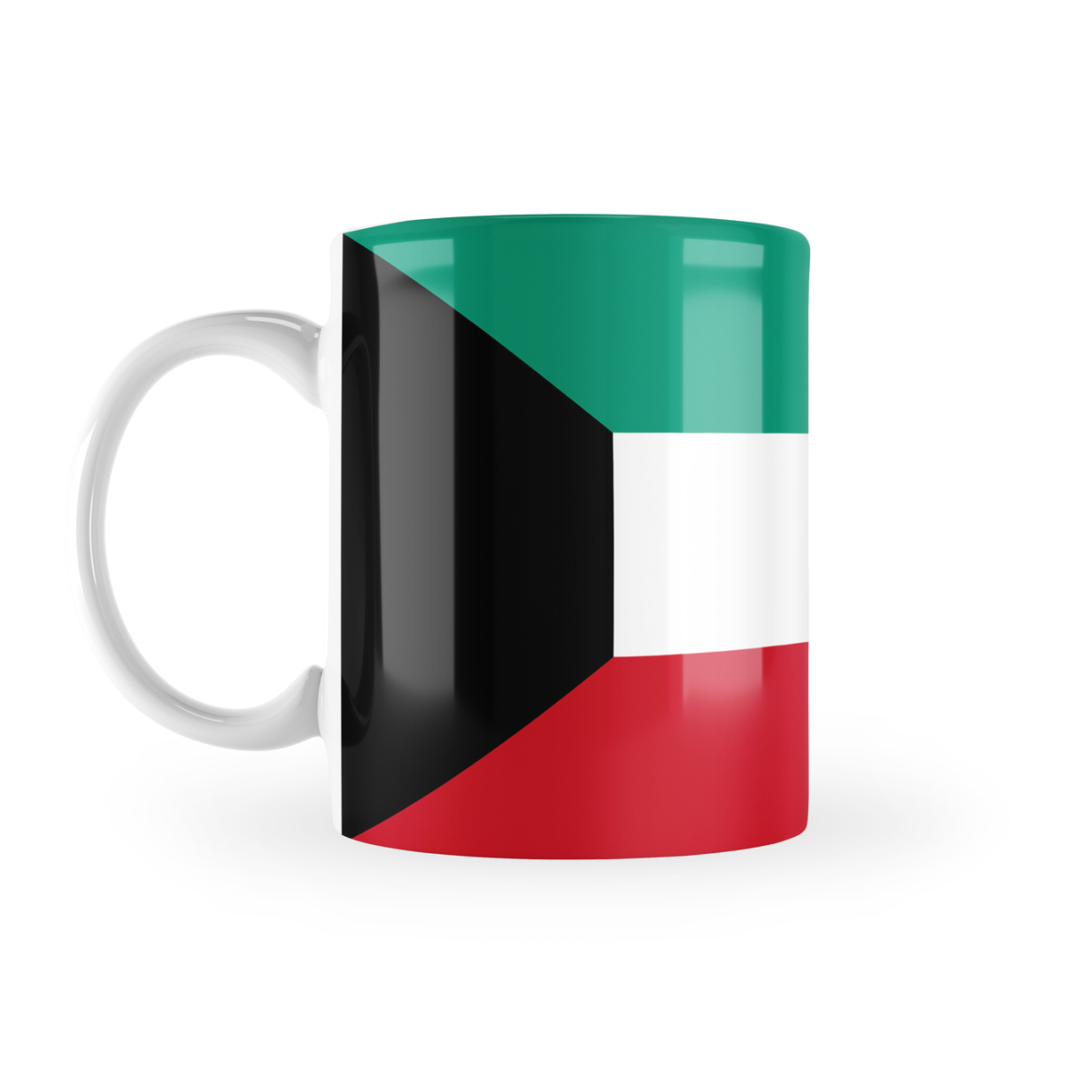 Caneca Bandeira do Kuwait País | Decora Geek - Decora Geek