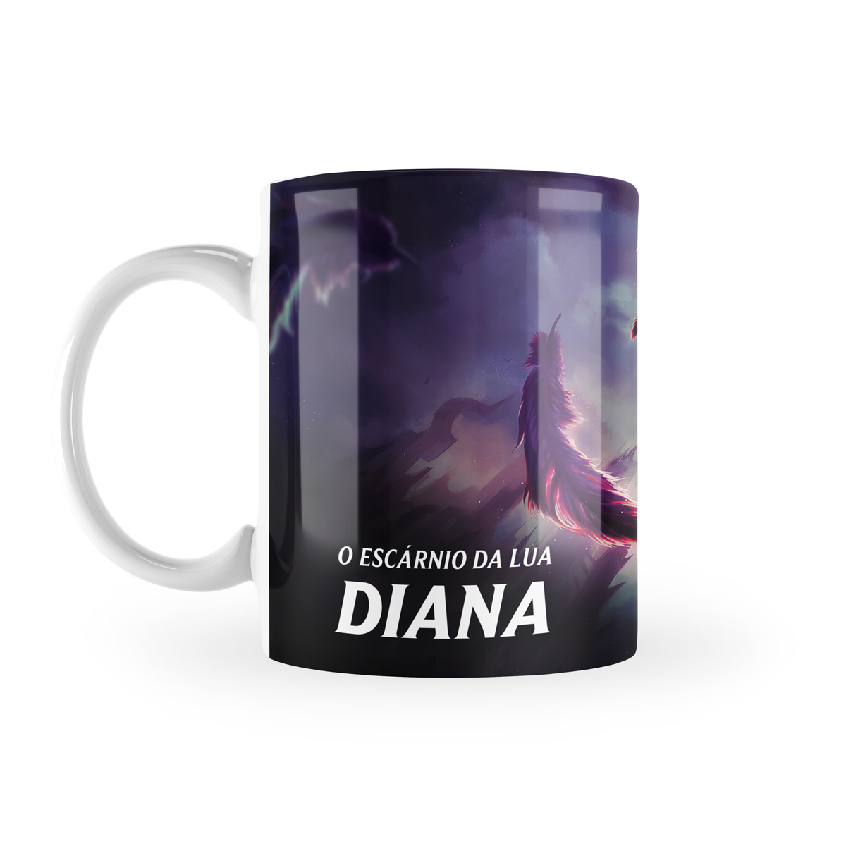 Caneca Diana Valquíria Sombria League of Legends Lol | Decora Geek ...