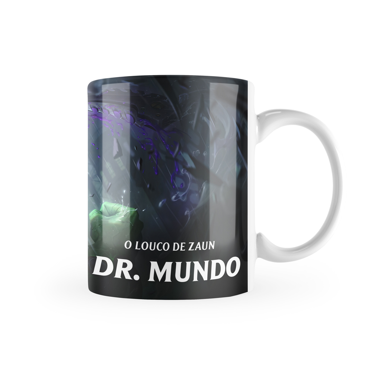 Caneca Dr. Mulko League of Legends Lol | Decora Geek - Decora Geek