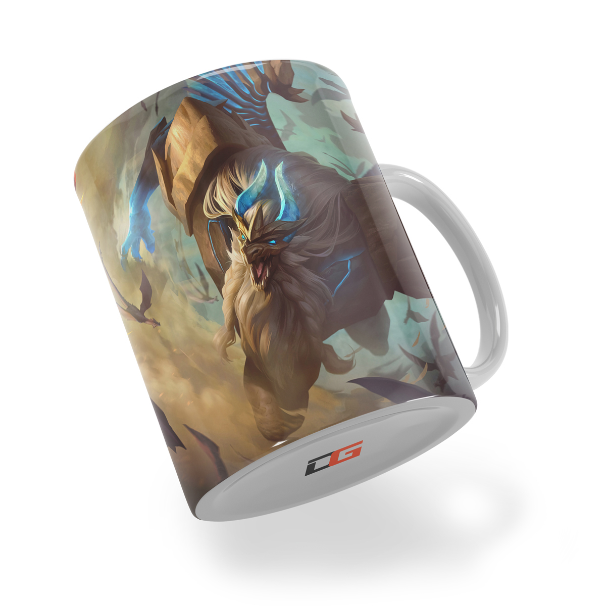 Caneca Galio Guardião Dracônico League of Legends Lol | Decora Geek ...