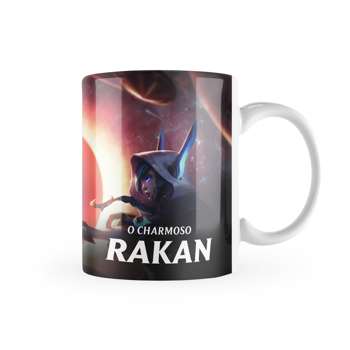 Caneca Rakan Aurora Cósmica League of Legends Lol | Decora Geek ...