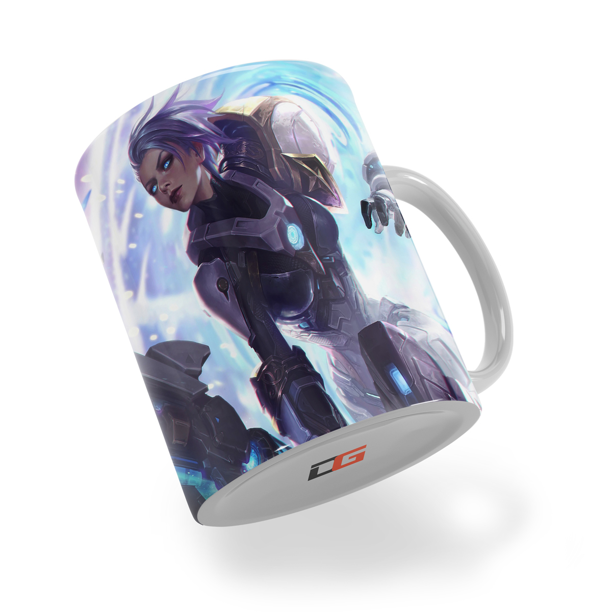 Caneca Pulsefire Riven League of Legends Lol | Decora Geek - Decora Geek