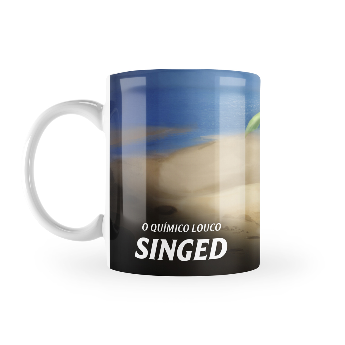 Caneca Singed Surfista League of Legends Lol | Decora Geek - Decora Geek