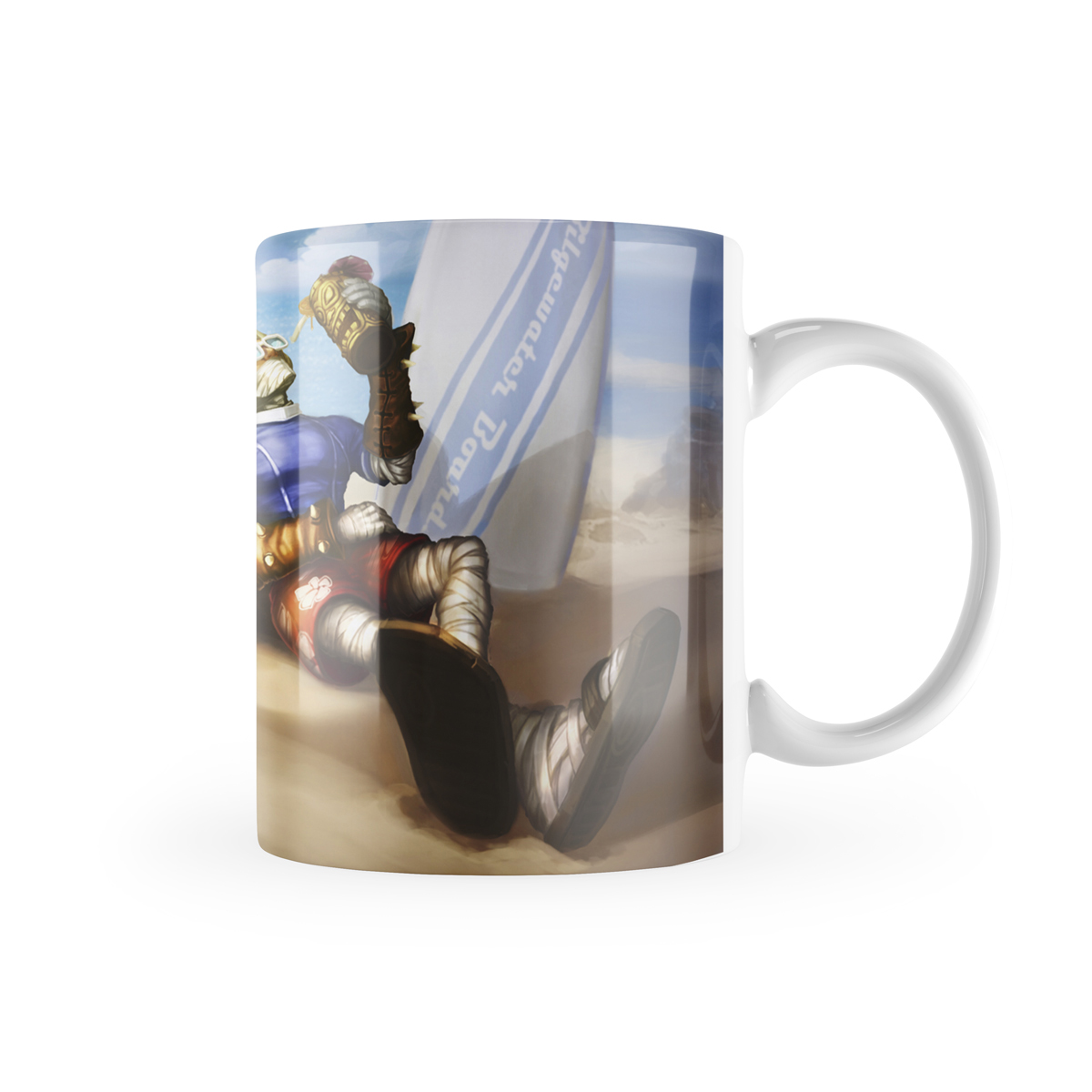Caneca Singed Surfista League of Legends Lol | Decora Geek - Decora Geek