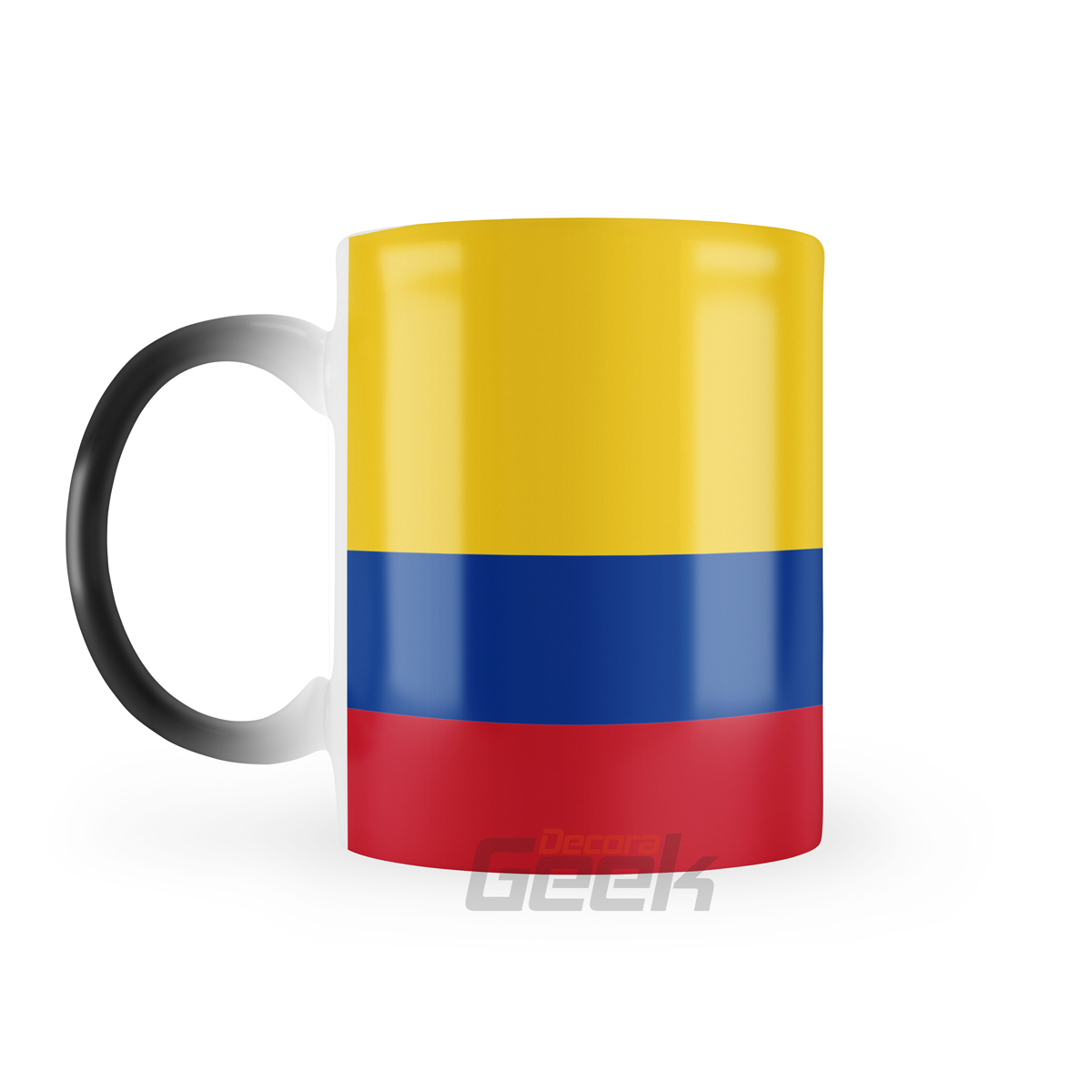 Caneca Mágica Bandeira Colômbia País | Decora Geek - Decora Geek