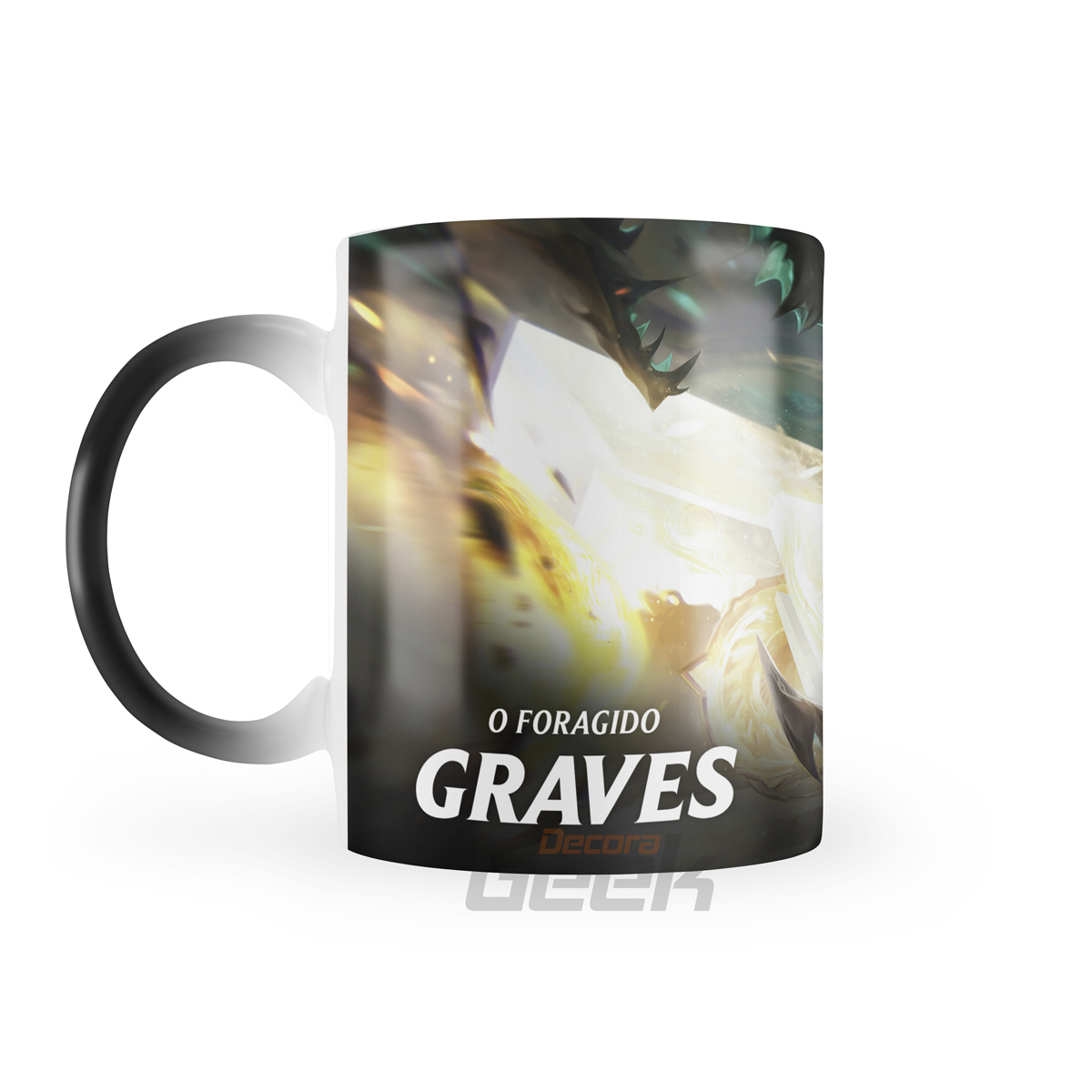 Caneca Mágica Graves Sentinela League of Legends Lol | Decora Geek ...