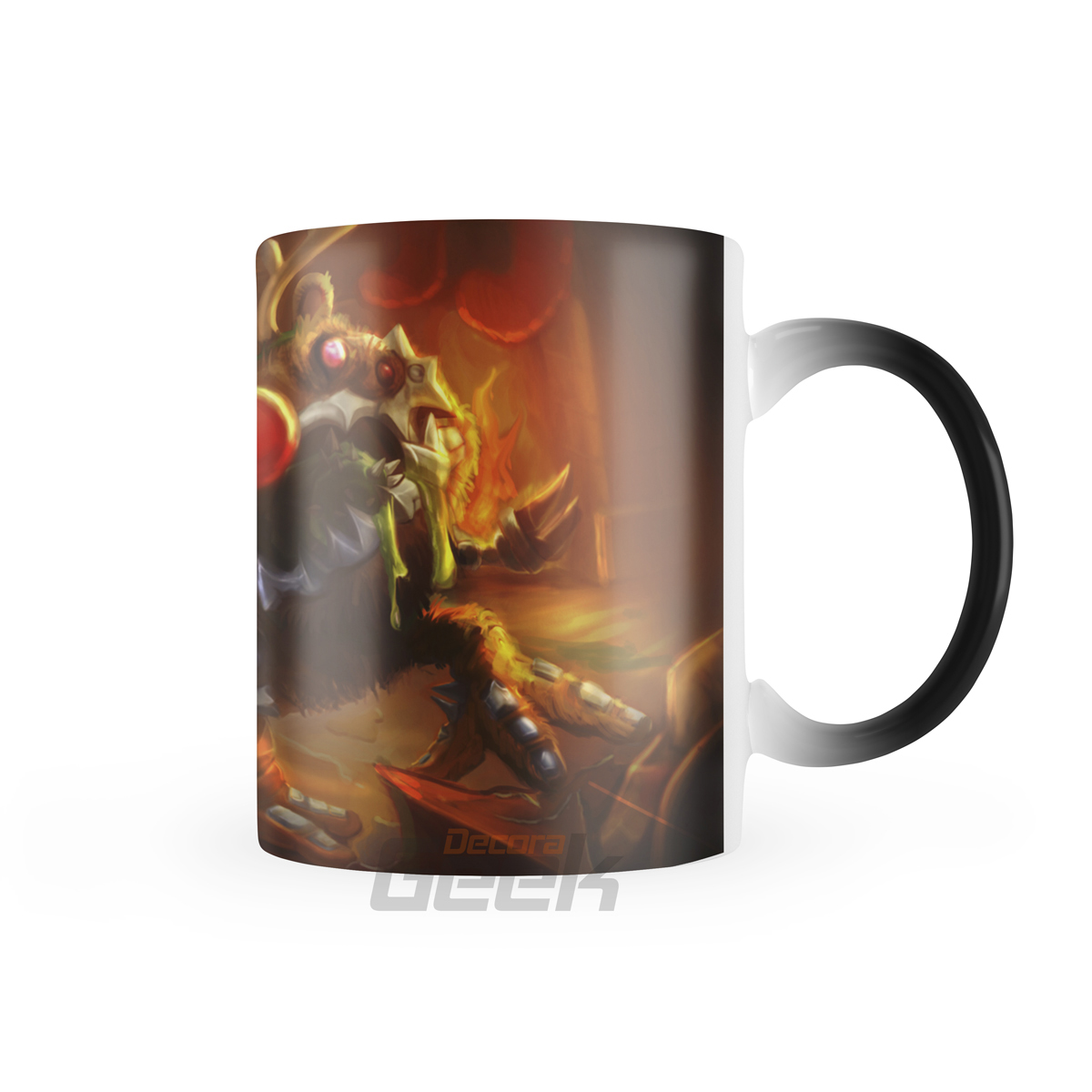 Caneca Mágica KogMaw Rena League of Legends Lol | Decora Geek - Decora Geek