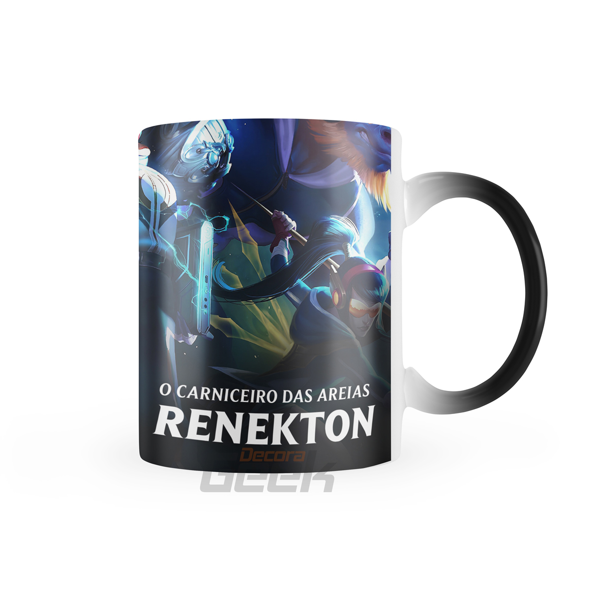 Caneca Mágica SKT T1 Renekton League of Legends Lol | Decora Geek - Decora Geek