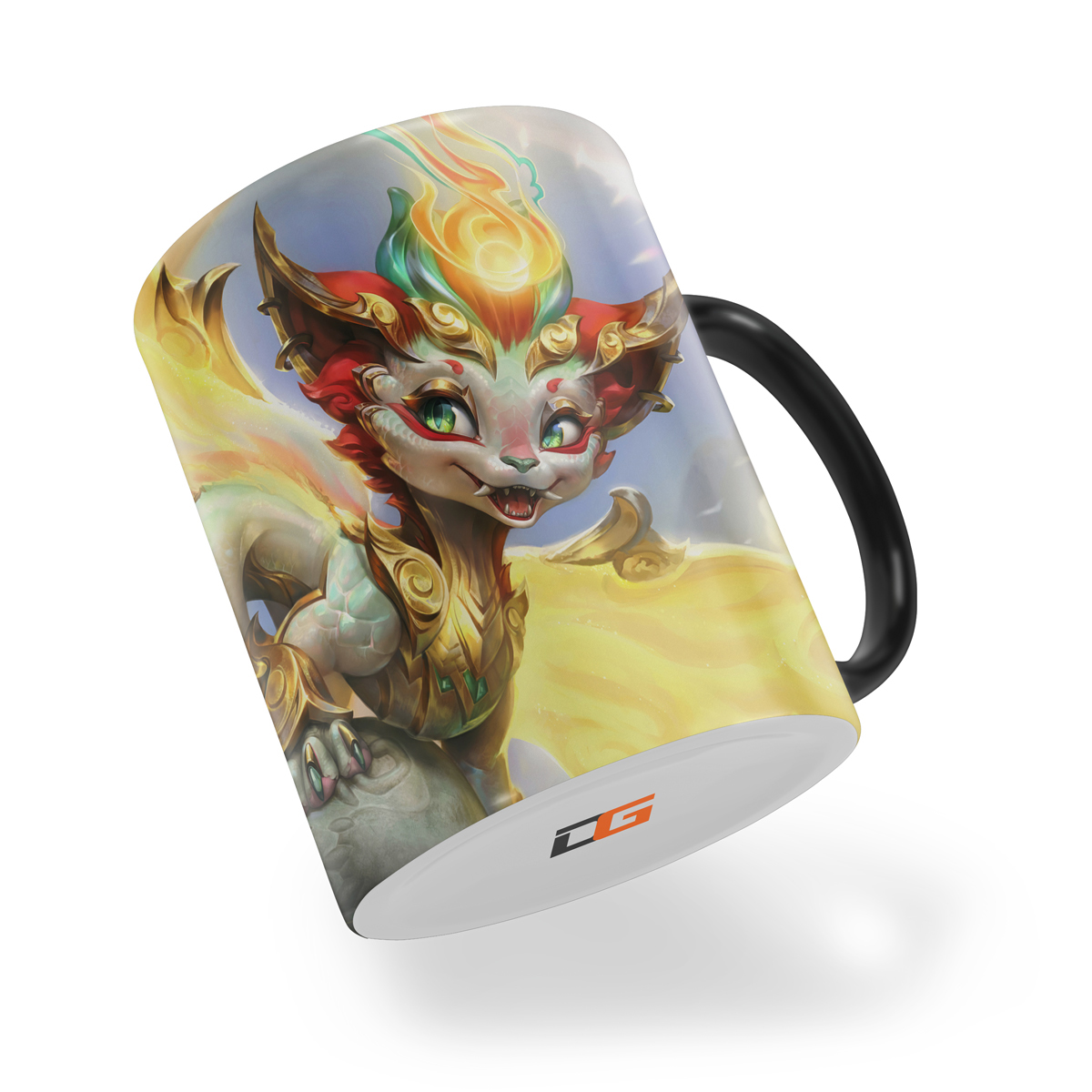 Caneca Mágica Smolder Escamas Celestiais League of Legends Lol | Decor ...