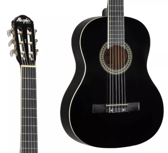 Violão Aço Tagima Memphis AC-40 Acústico Preto - Beats Store