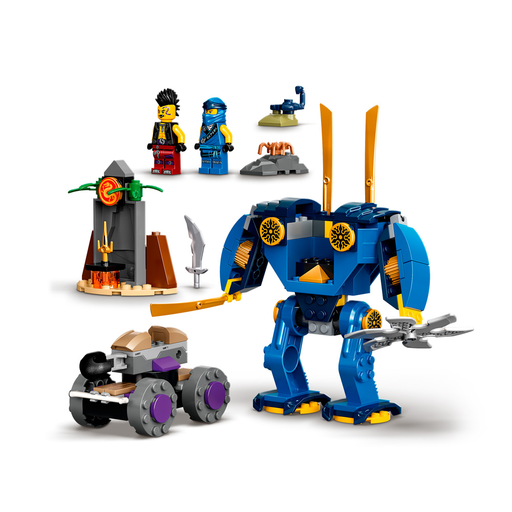 Lego Ninjago O Electromech de Jay 71740 - 106pcs - Datez