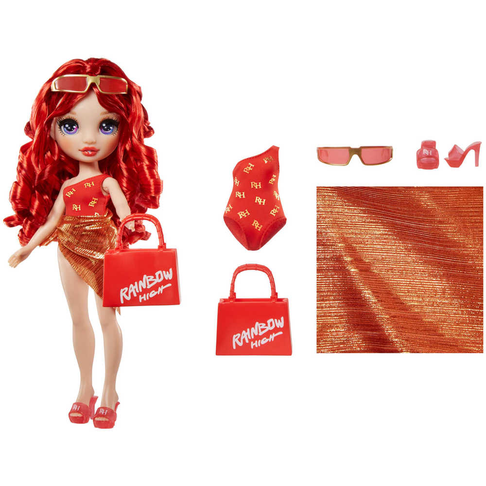 Boneca Rainbow High Swim Style Ruby Anderson - Datez