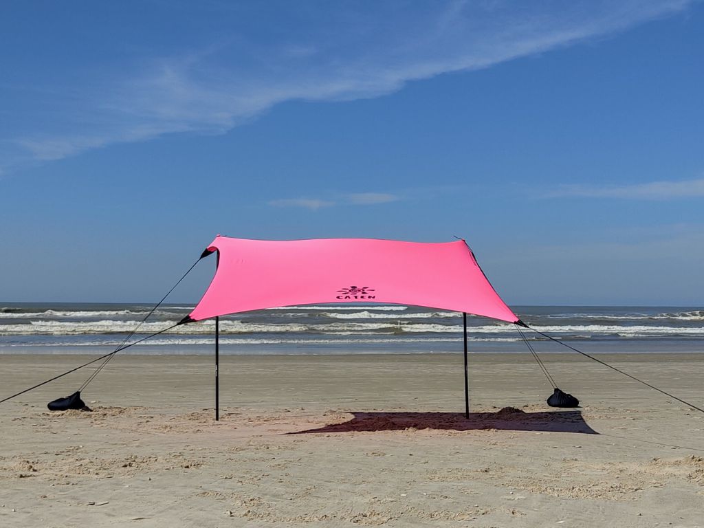 TENDA PARA PRAIA - CATEN GRANDE 2 - GAZEBO BARRACA CAMPING + BOLSA DE ...