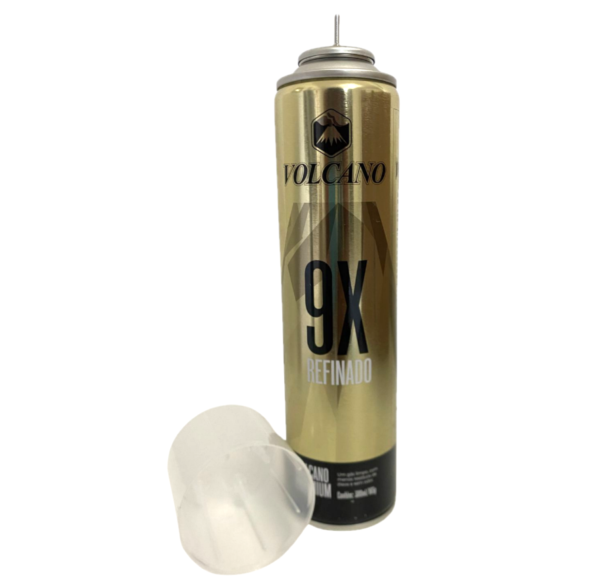 Gás Volcano 9X 300ml - Braza Headshop - Delivery de Tabacaria em São Paulo