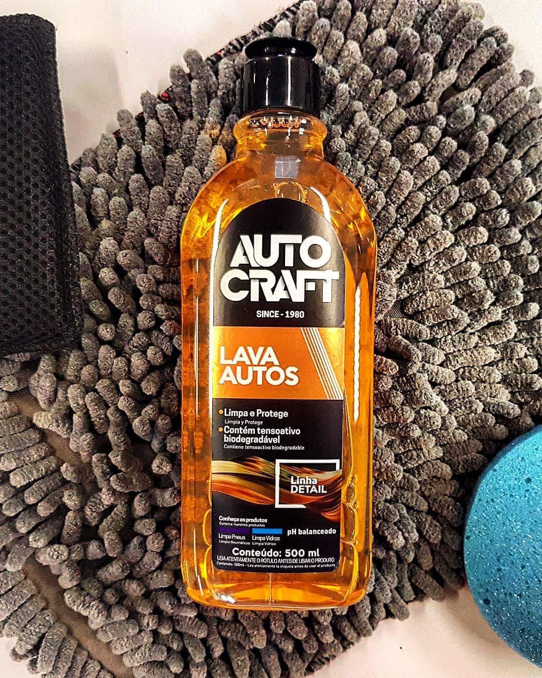 Lava Autos Autocraft 500ml - Universo do Profissional-Tecidos,Couros ...