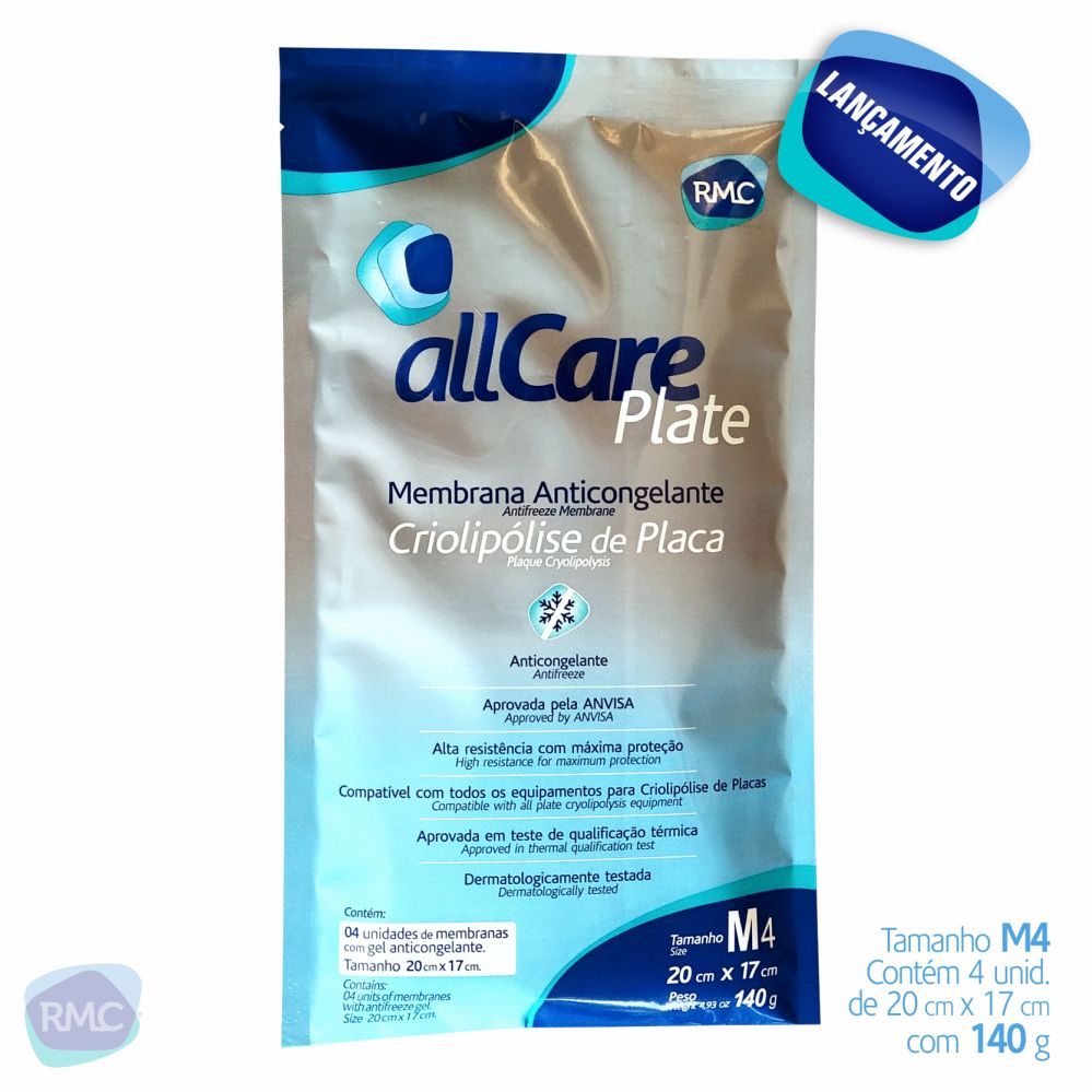 Membrana All Care Plate - M4 140g - CAIXA COM 12 UNIDADES - Loja Mundo ...