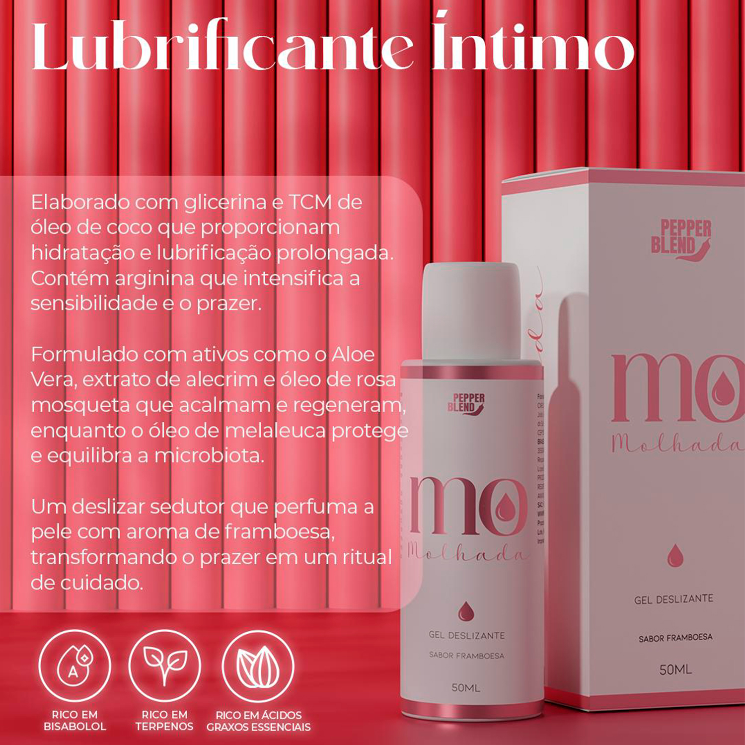 Kit Completo Linha Mo Molhada para Autocuidado Íntimo e Prazer Pepper ...