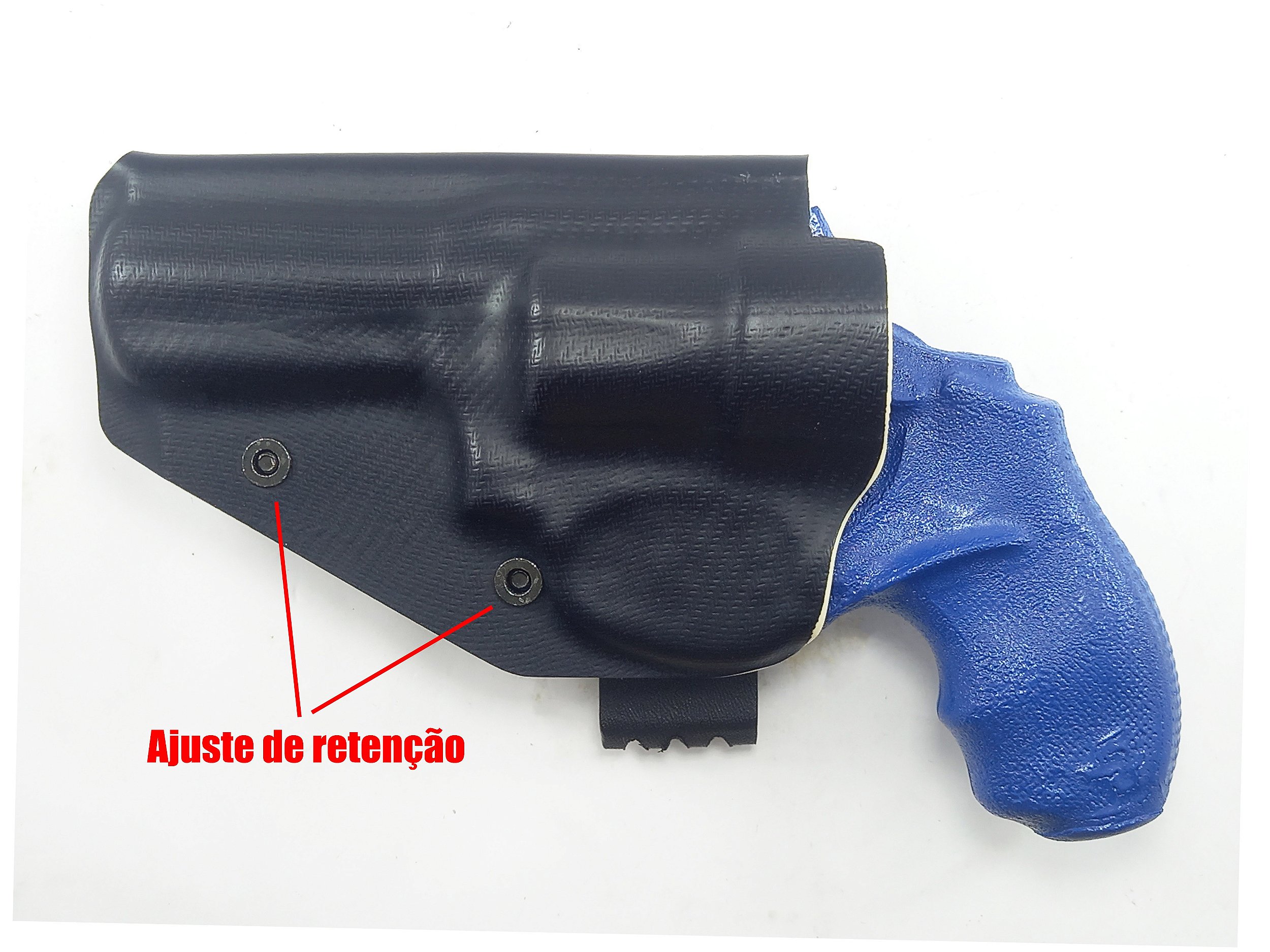 Coldre kydex velado Taurus RT 856 - destro - Lalor Coldres kydex