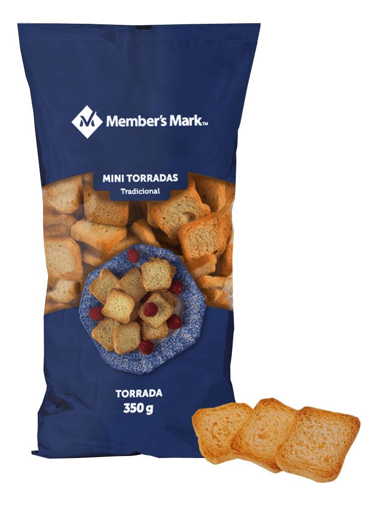 Mini Torradas Portuguesas Tradicionais Member's Mark 350g - Vals Magazine