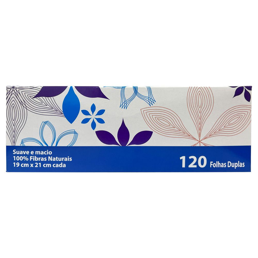 Lenço De Papel Royal Care Suave Descartável 120 Unid - Vals Magazine