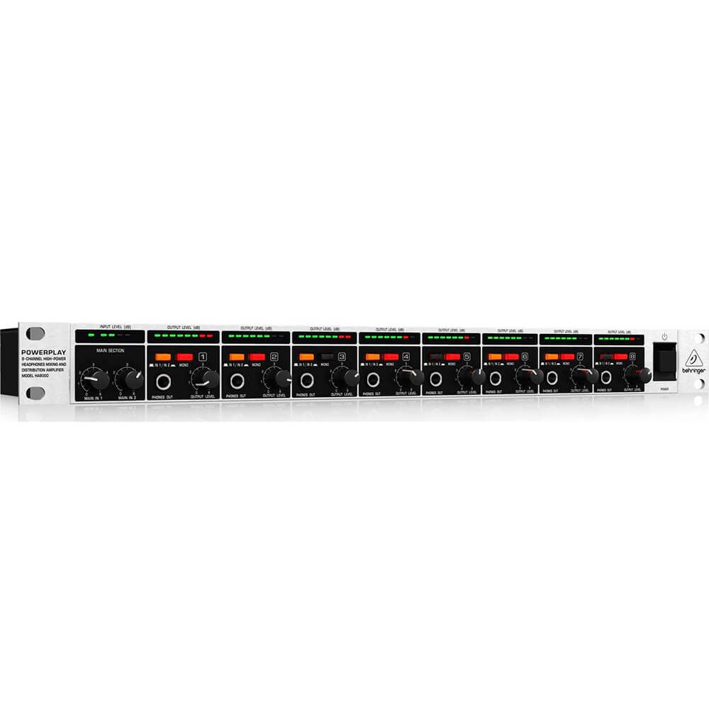 Pré Amplificador Behringer Powerplay Pro-8 HA8000 | Pandora Music Shop ...