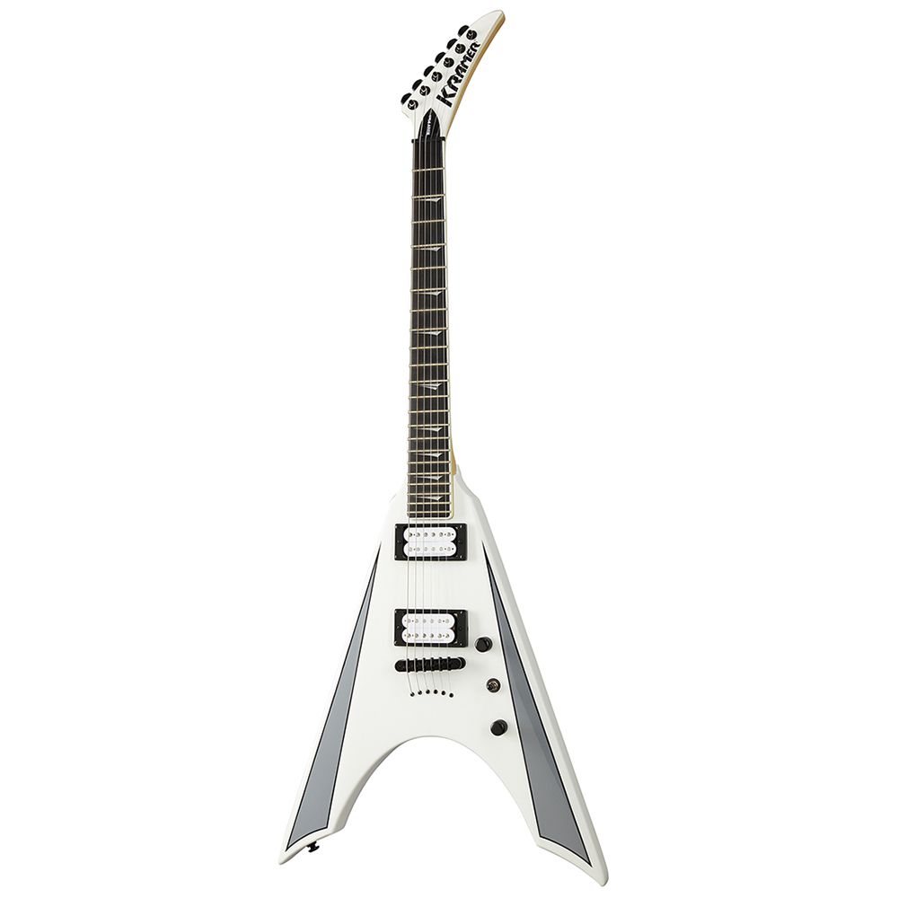 Guitarra Flying V Kramer Nite-V Plus Alpine White | Bersoti - Bersoti ...
