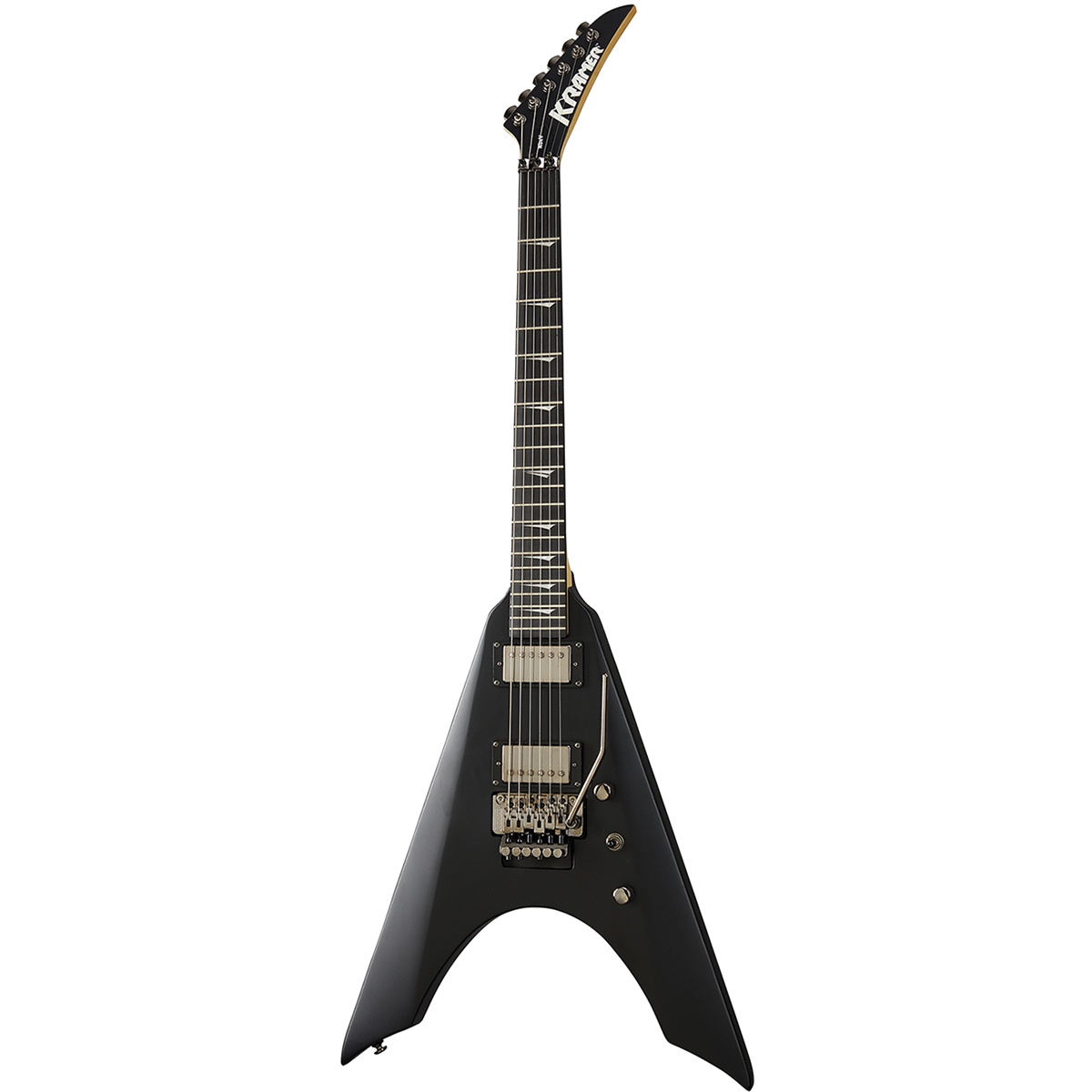 Guitarra Flying V Kramer Nite-V Plus Satin Black | Bersoti Shop ...
