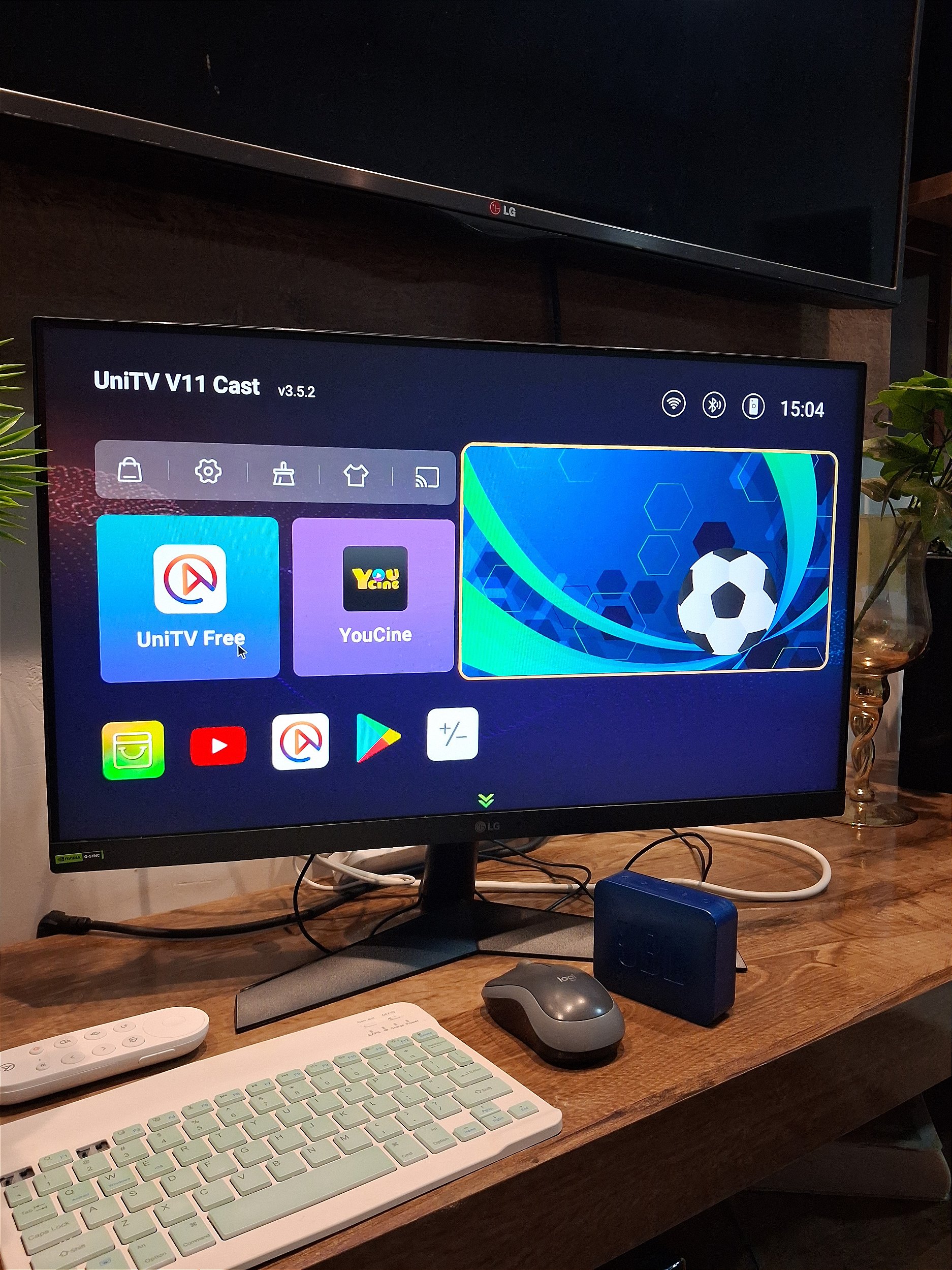 Aparelho UniTV V11 cast 8K tvbox : Assista Filmes, Séries e Canais SEM ...