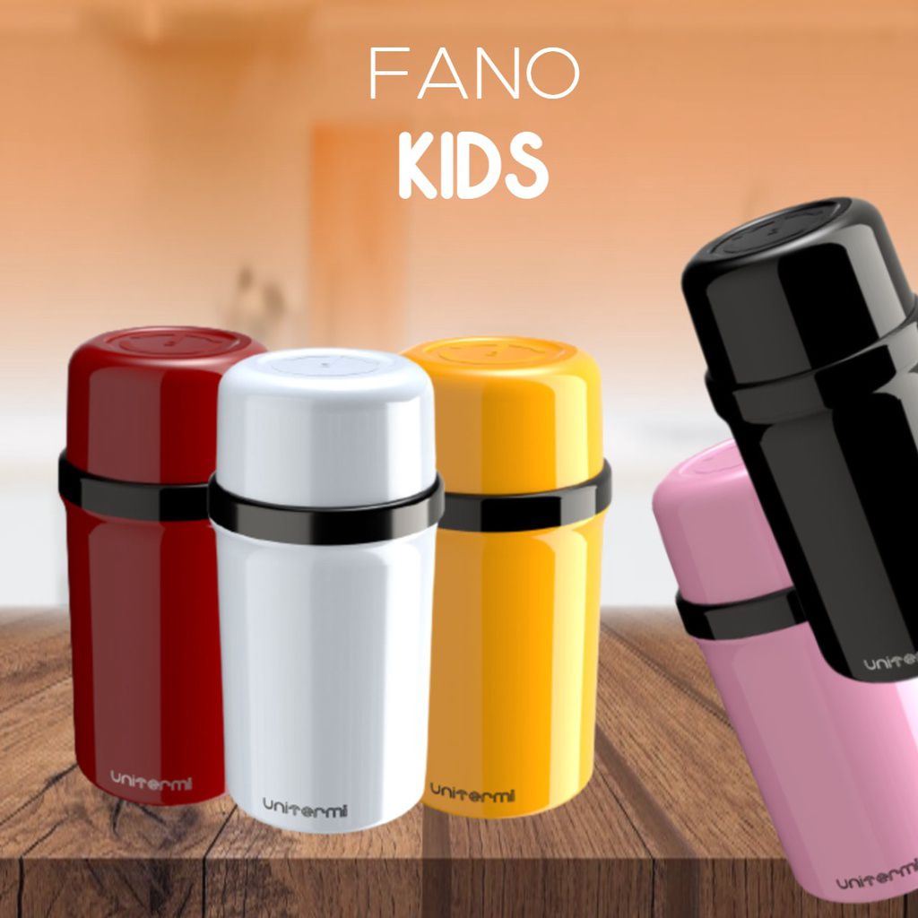 Garrafa Térmica Uniterm Fano Kids 250ml Chá Café Leite - Baratinho Express