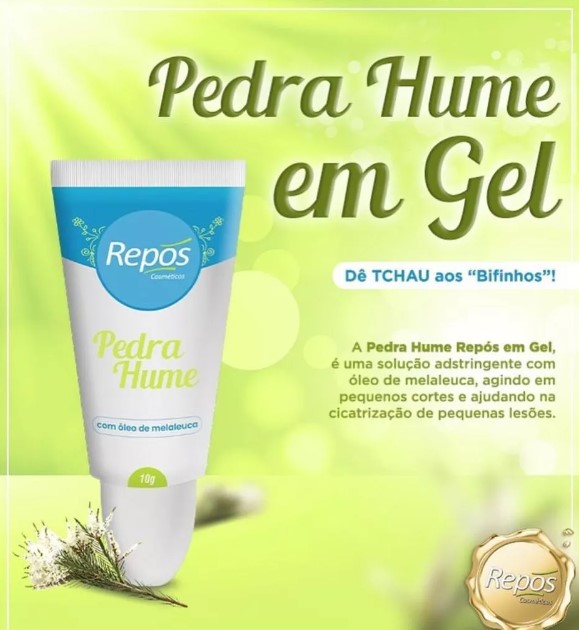 Pedra Hume em Gel Adstringente Unha (10g) – Repós - Casa da Manicure