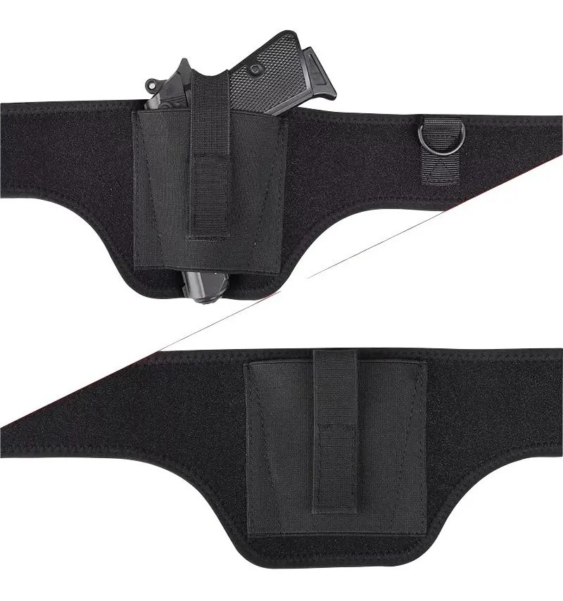 Coldre Abdominal Axilar Velado Em Neoprene Para Corrida - Tático ...