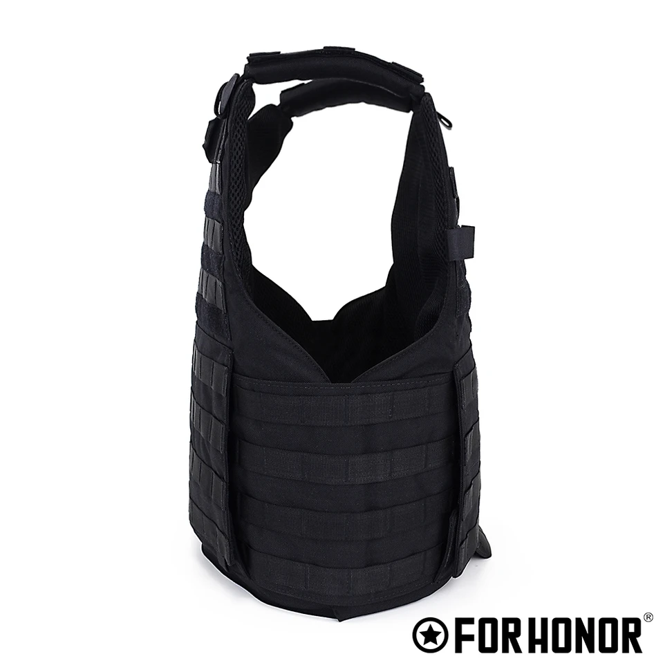 Capa de Colete Modular Tática ForHonor Preta - Tático Acessórios Militares