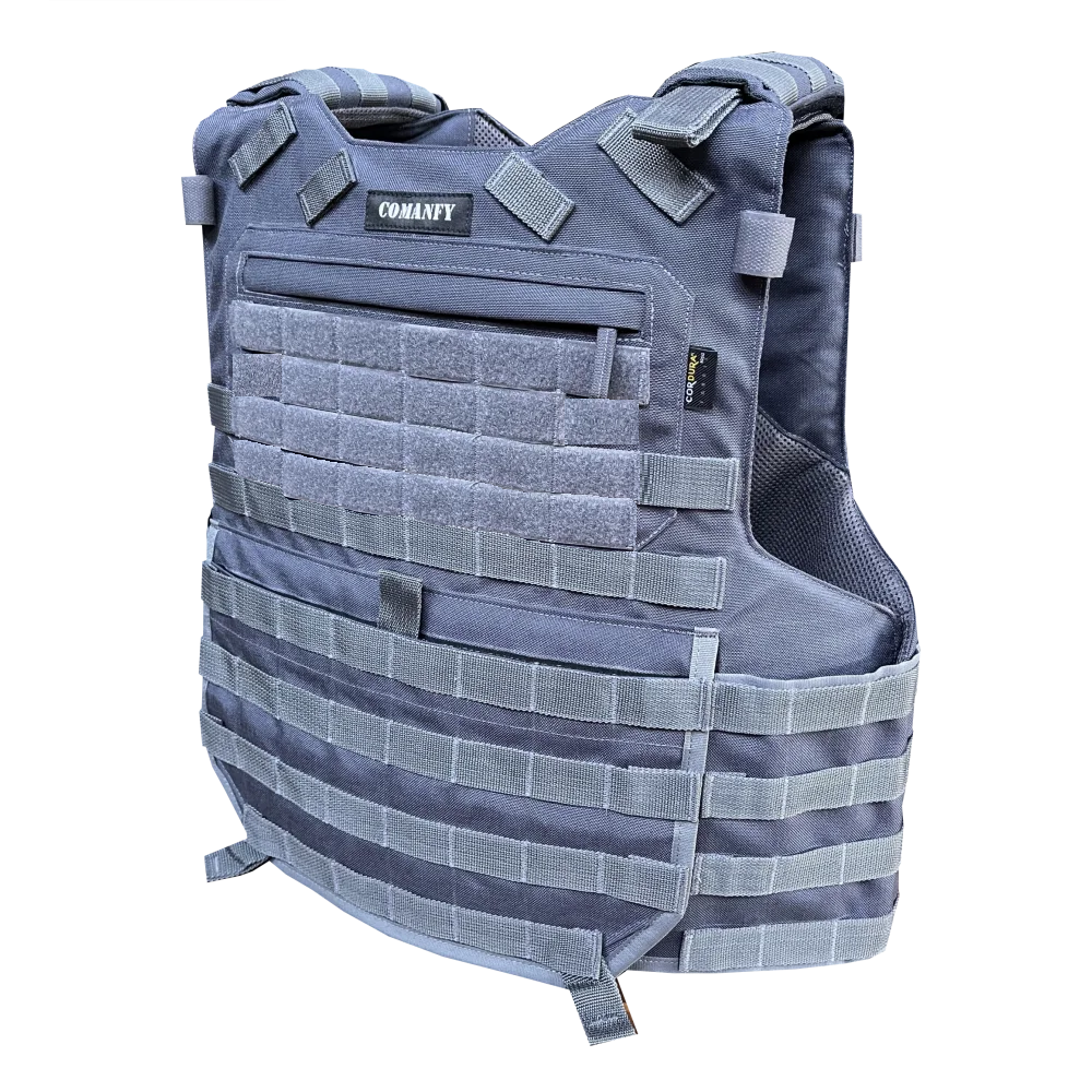 Capa de Colete Cinza Bandeirante Comanfy Pronta entrega - Tático ...