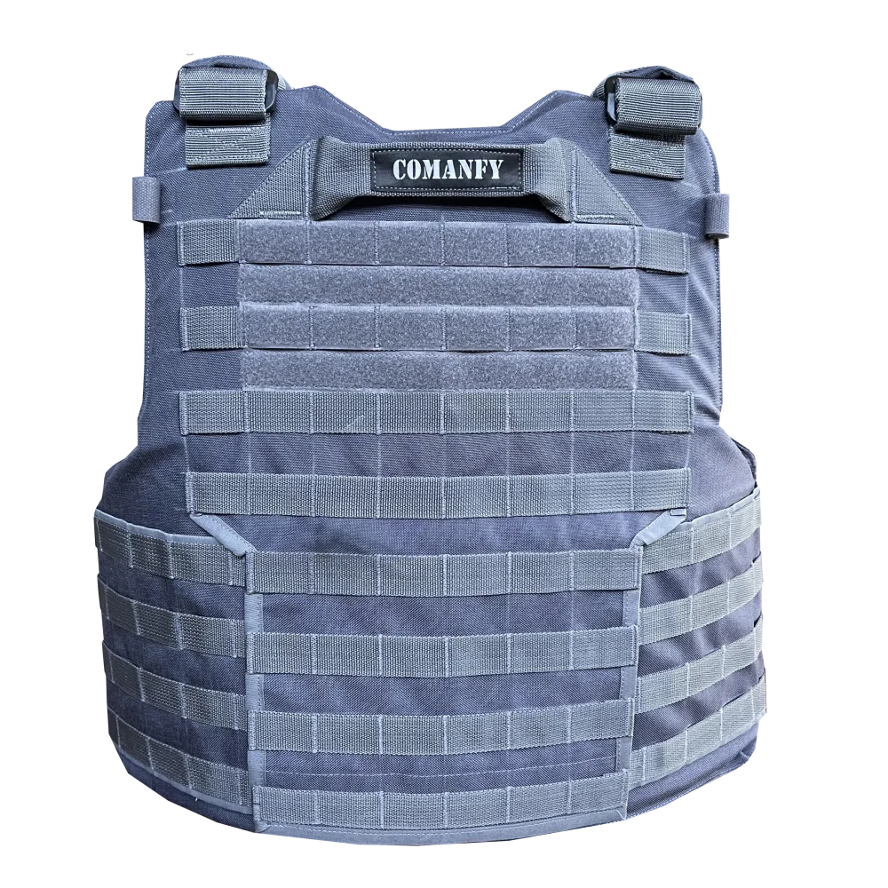 Capa de Colete Cinza Bandeirante Comanfy Pronta entrega - Tático ...