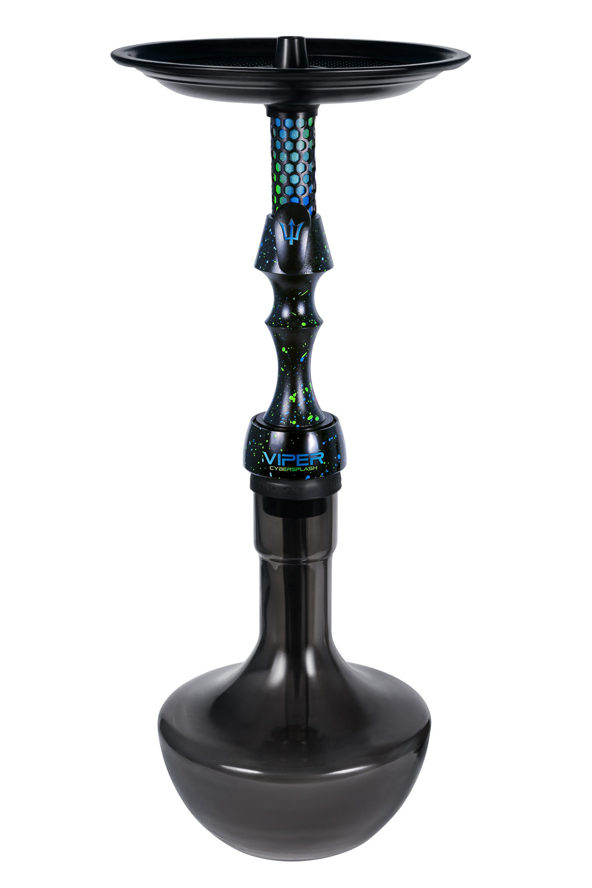 Narguile Triton Viper Cyber Splash Azul Verde Edição - Tabacaria BT ...