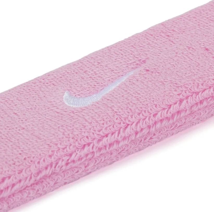 Testeira Nike Swoosh Headband Perfect - Rosa - Nike - NOTREINO ...