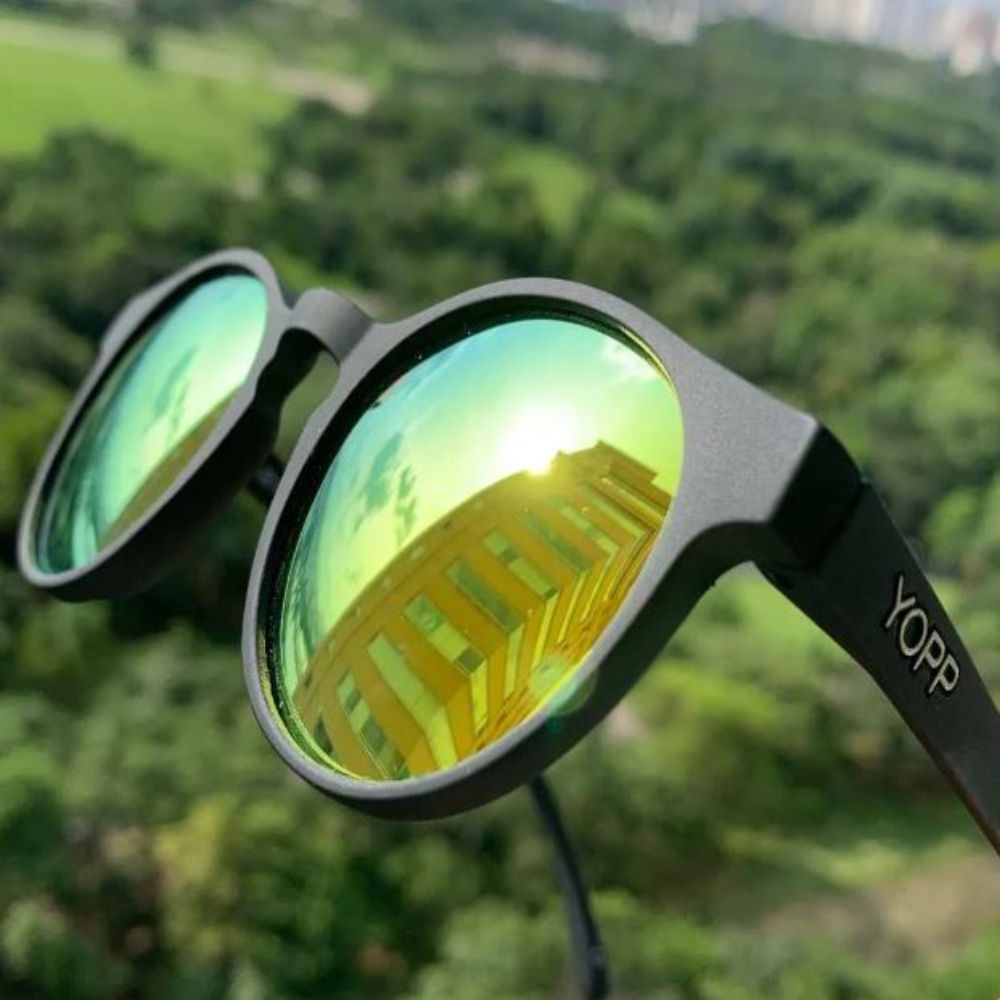 Óculos Sol Baby Bee Yopp Proteção UV Polarizado Espelhada - NOTREINO ...