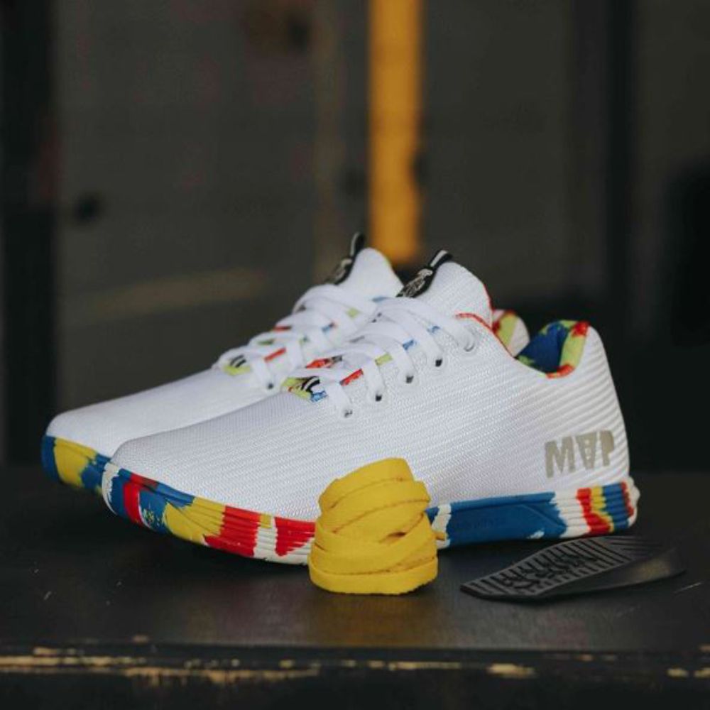 Tênis Mvp Cross Rhino X Training LPO White Splash Costurado - NOTREINO ...