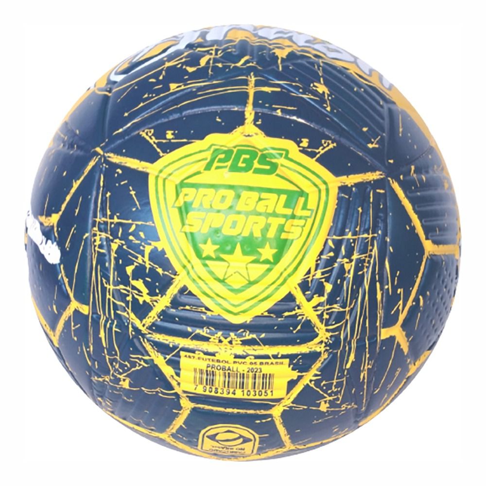 Bola Futebol PVC Nº 5 Time Brasil Proball Sports 6 gomos - NOTREINO ...