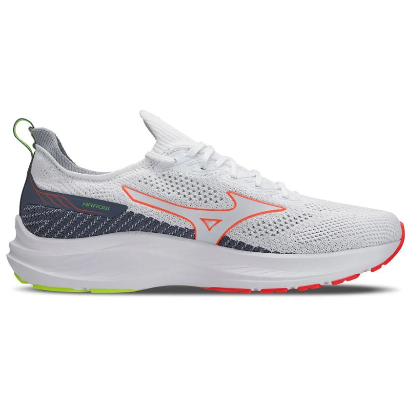 Tênis Esportivo Mizuno Mod. Arrow Branco Masculino Corrida - NOTREINO ...