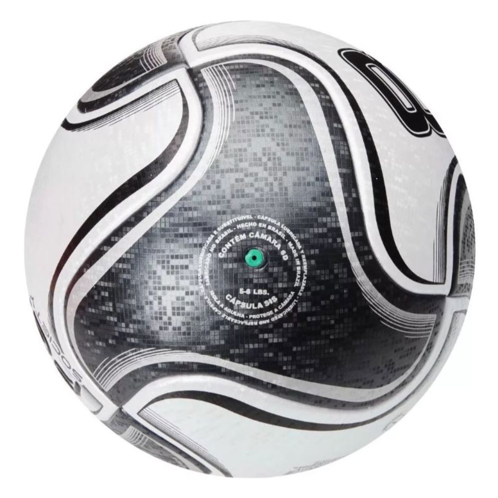 Bola de Futebol Society Penalty 8x Prata Preto - NOTREINO – Produtos ...