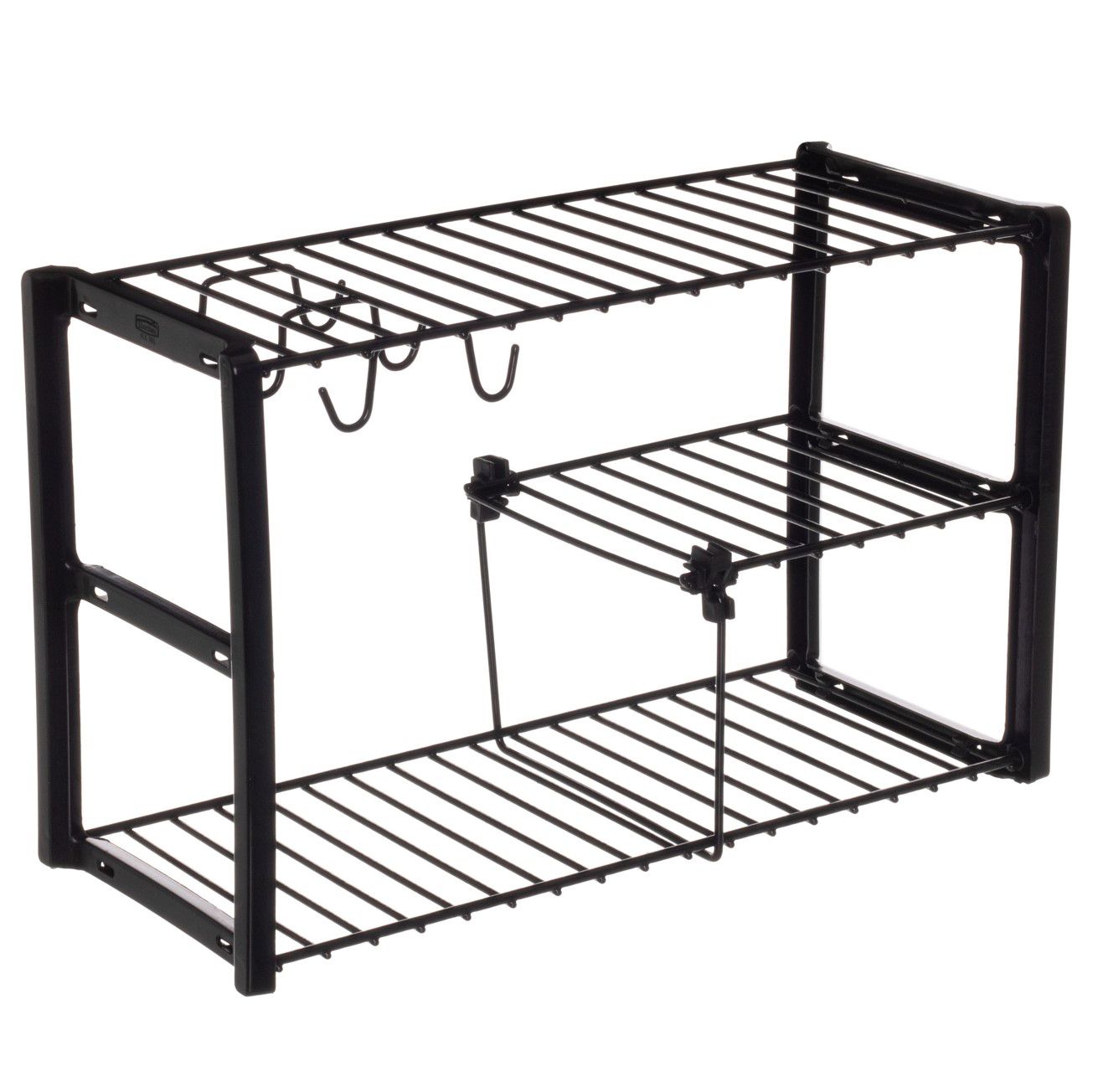 Kit 2 Rack Multiuso Organizador De Objetos Para Armário Prateleira ...