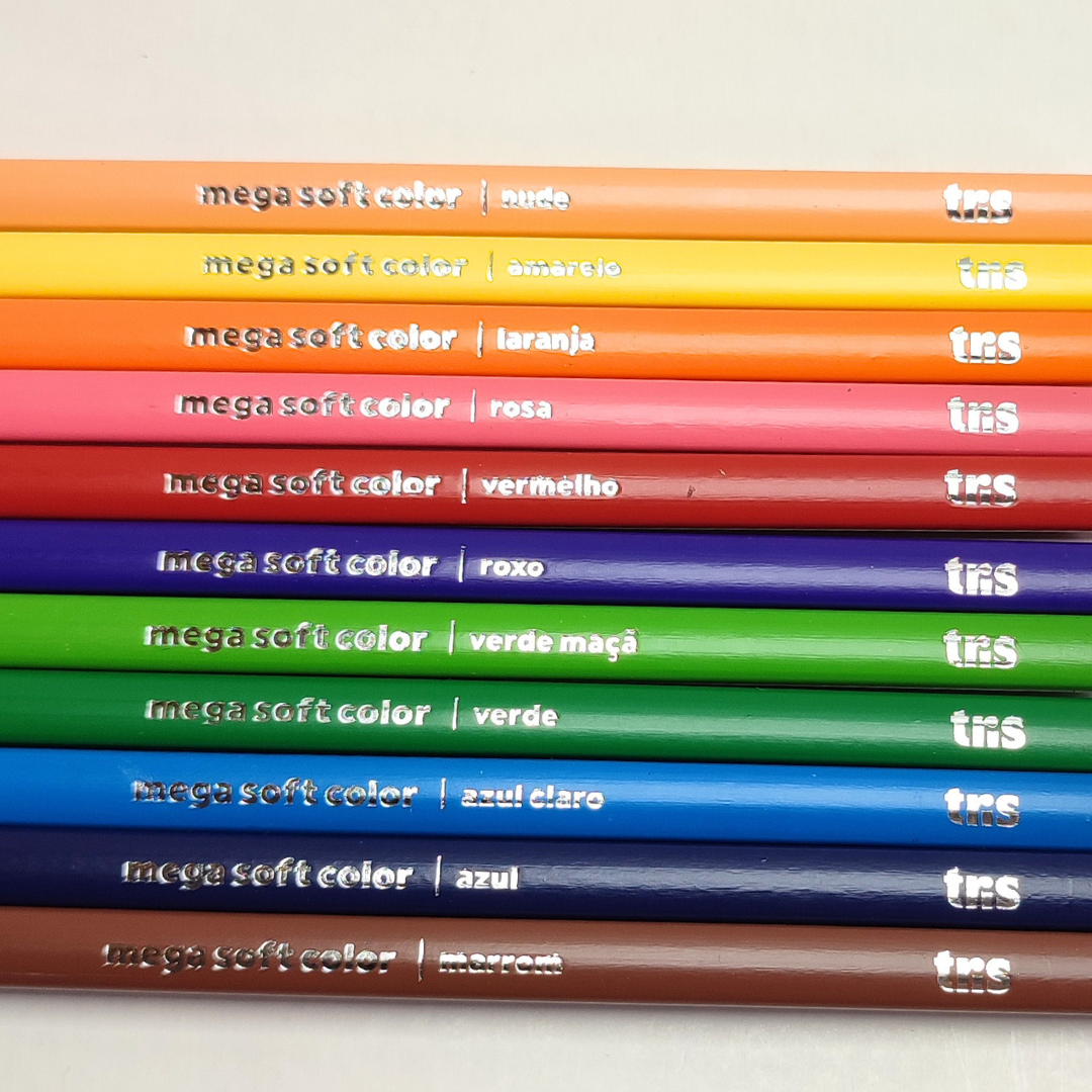 lápis de cor avulso mega soft color tris - Aprimora - Material avulso é ...