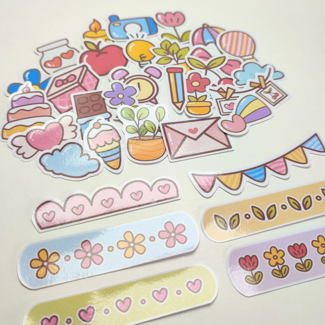 Adesivos - Divertidos A - 34 Ilustrações diferentes - Aprimora ...