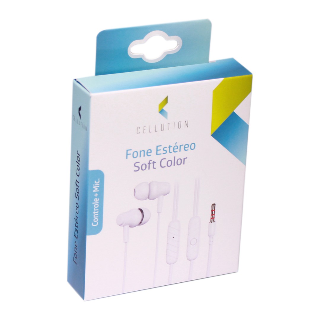 Fone de Ouvido Soft Colors - Cellution Eletronics