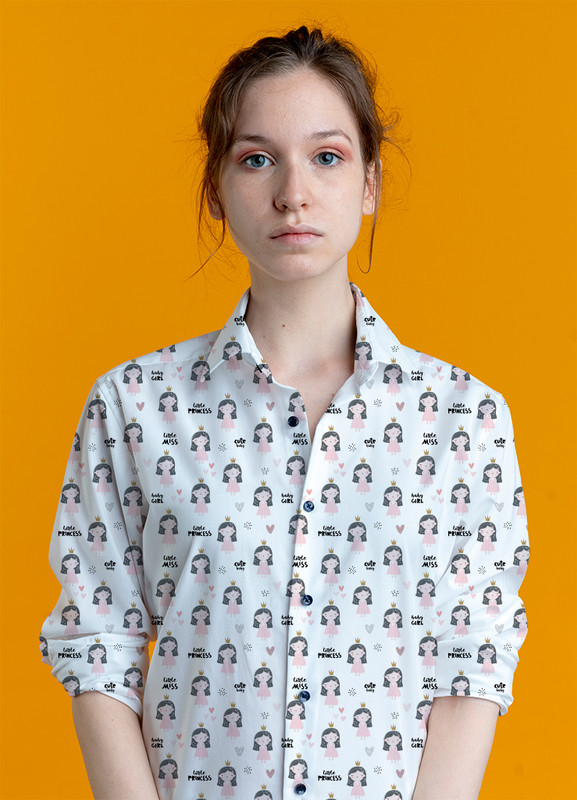 Tecido Micropercal Estampa Digital Princesa Miss | Web Estampas - Web ...