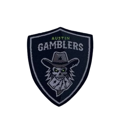 Adesivo Para Chapéu (Patch) Austin Gamblers - Texas Indian
